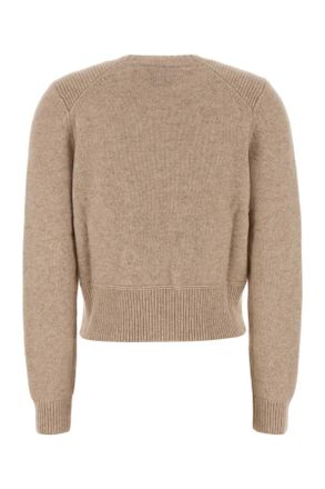Isabel Marant Merino Wool and Cashmere Sweater - Beige