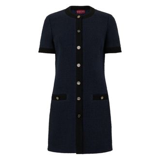Gucci Mini Kleid - - Dresses - Damen - Blau - L