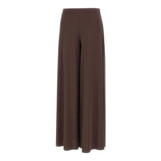 Kaos Kaos, Femme, Pantalons, Brun, Taille: 36 FR Wide Pantalons