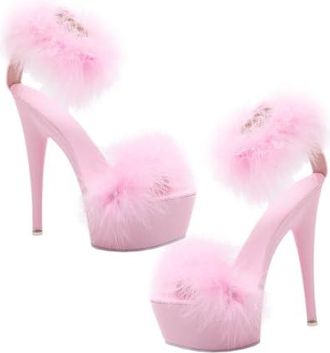 Frcolor Sandales à Talons pour Femme Plateforme et Respirante Design Élégant et Confortable pour Look et Féminin