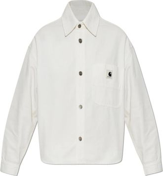 Carhartt Work in Progress Homme, Vestes, Blanc, Taille: S Georgia Jacket