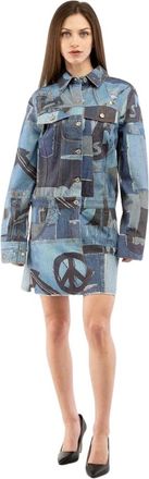 Moschino Femme, Robes, Multicolore, Taille: 38 FR Robe Chemise