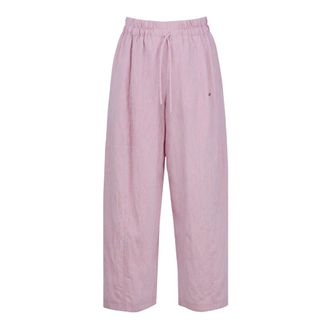 ottod'Ame Femme, Pantalons, Multicolore, Taille: 38 FR Pantalone a righe coulisse