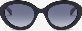 Moschino Acetat-Sonnenbrille - Schwarz