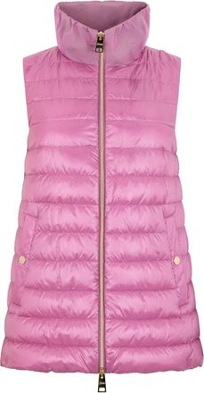 Herno Femme, Vestes, Rose, Taille: 34 FR Gilet matelass&eacute;