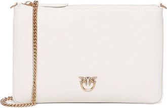 Pinko Pinko, Femme, Sacs, Blanc, Taille: ONE Size Collection de Sacs Classiques en Seta