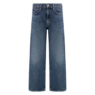 A Gold E Enroll Cropped Jeans - - Jeans - Damen - Blau - W26