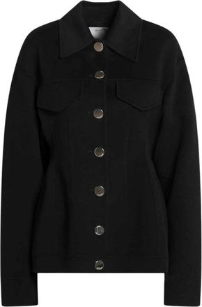 Sportmax Femme, Vestes, Noir, Taille: 36 FR Veste Légère Noire