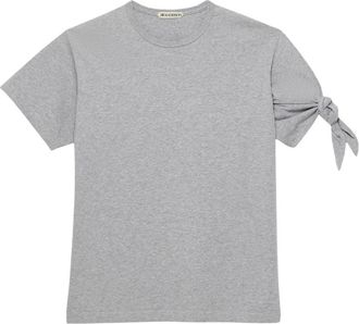 J.W.Anderson Homme, Tops, Gris, Taille: S Knotted Sleeve T-shirt