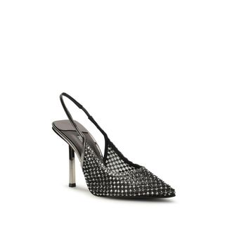 Le Silla Womens Gilda Heel Black Nylon