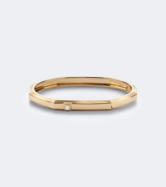 Messika Armreif Moderniste aus 18kt Gelbgold mit Diamant