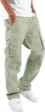 ORANDESIGNE Homme Pantalons Casual Jeans Sport Jogging Slim Fit Militaire Cargo Montagne Baggy Pants Multi Poches Pantalon Cargo Homme Casual Sport Jogging Jogger