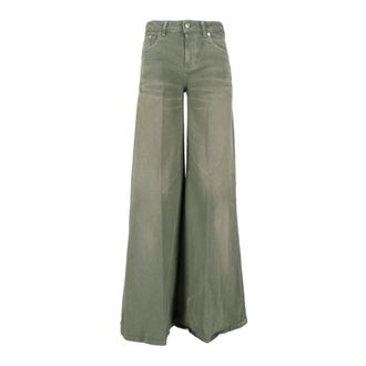Dondup Pantalone Marlen - Femme - Jeans - Vert - Taille: W26