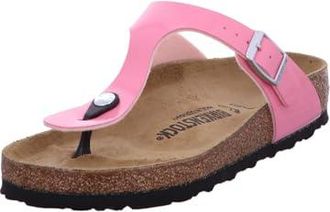 Birkenstock Gizeh BF Patent Tongs Rose, Patent Candy Pink Black, 42 EU