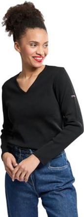 Armor Lux Femme Locmine Sweater, Noir, 36 EU