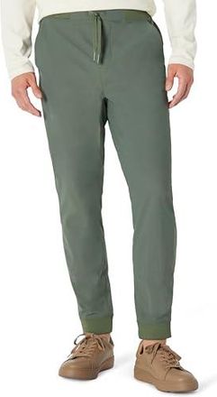 Amazon Essentials Pantalon de Jogging de Voyage Extensible Homme, Vert Foncé, XXL