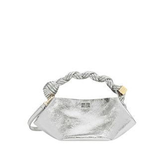 Ganni Femme, Sacs, Gris, Taille: ONE Size Mini Sac Bou