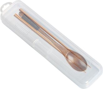 Generic Tragbarer Aufbewahrungskoffer F&uuml;r Utensilien | Reisebesteckbox Mit F&auml;chern - Leichter Besteck-Organizer F&uuml;r L&ouml;ffel, Gabel, Strohhalm Und Messer, Robus