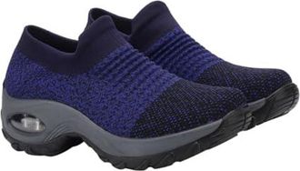 Hemobllo Chaussures De Sport sans Lacets pour Femmes Confortables Et Respirantes pour Marche Quotidienne Sport