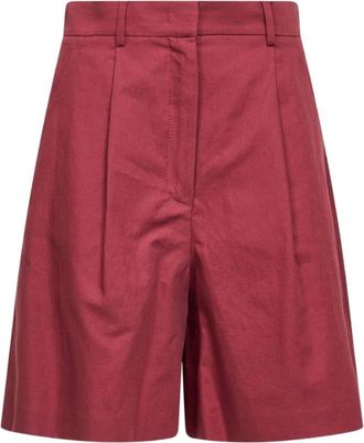 Max Mara Femme, Shorts, Rouge, Taille: 38 FR Wkdecuba Bermuda Shorts
