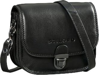 STILORD Maribel Mini Sac Bandouli&egrave;re Femme Cuir Petit Sac a Main Femmes Bandoulieres Besace Sacs Port&eacute;s &Eacute;paule Clutch avec Sangle Amovible Chic et &Eacute;l&eacute;gant Cou