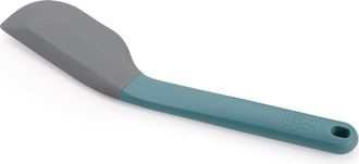 Joseph Joseph Duo Küche Nicht-Stick-Silikonspatel zum Kochen mit abgewinkeltem Kopf, geformt zum Mischen von Schalen, Opal