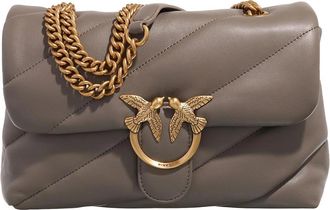 Pinko Pinko Crossbody Bags - Love Puff Classic Cl - Gr. unisize - in Grau - f&uuml;r Damen