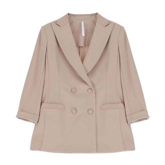 Imperial Giacca Doppio Petto - - Jackets - Damen - Rosa - L