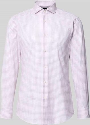 HUGO BOSS Slim Fit Businesshemd aus Baumwoll-Mix Modell H-HANK-SP-B1-C1-261