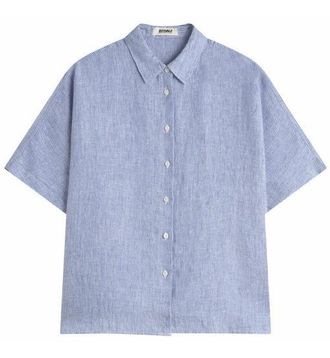 Ecoalf Melania Stripes W - Kurzarmhemd - Damen