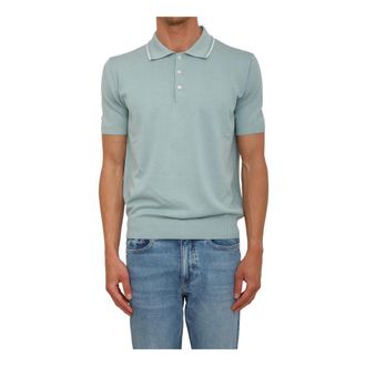 Canali Homme, Tops, Bleu, Taille: 4XL Polo