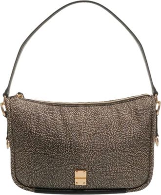 Borbonese Femme, Sacs, Vert, Taille: ONE Size La Cahier Medium