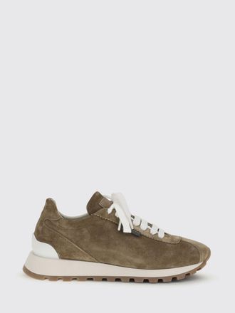 Brunello Cucinelli Baskets Femme couleur Boue