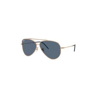 Ray-Ban unisex, Accessoires, Jaune, Taille: 59 MM Authentiques Lunettes Aviator Reverse
