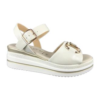 Repo Repo, Femme, Chaussures, Beige, Taille: 41 EU 18207 Sandale compens&eacute;e