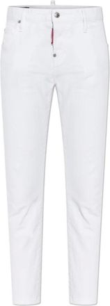 Dsquared2 Femme, Jeans, Blanc, Taille: 30 FR Teddy Jeans