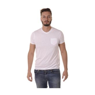 Armani Jeans Homme, Tops, Blanc, Taille: XL Casual SweaT-shirt Tee