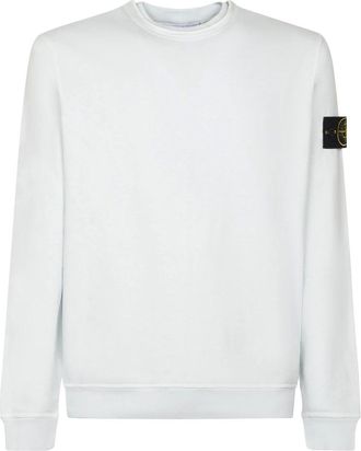 Stone Island Homme, Sweatshirts et sweats &agrave; capuche, Bleu, Taille: M SweaT-shirt ras du cou Old Effect
