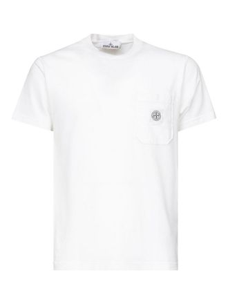 Stone Island T-Shirt - Blanc