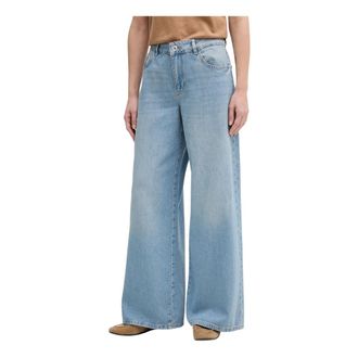 Mos Mosh MOS Mosh - Esma Jeans - Femme - Jeans - Bleu - Taille: W27