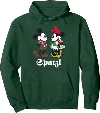 Disney Minnie Maus Dirndl Oktoberfest Pullover Hoodie