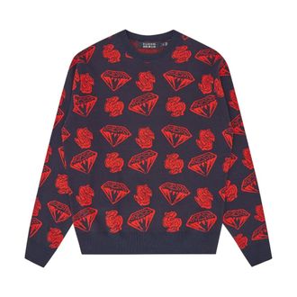 Billionaire Boys Club Diamonds & Dollars Strickpullover - - Knitwear - Herren - Mehrfarbig - S