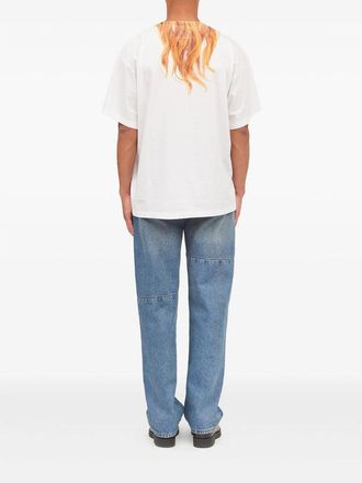 Maison Margiela Printed White T-Shirt - White