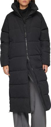 QS by s.Oliver Damen 2149949 Steppmantel, Grau/Schwarz 9999, XS