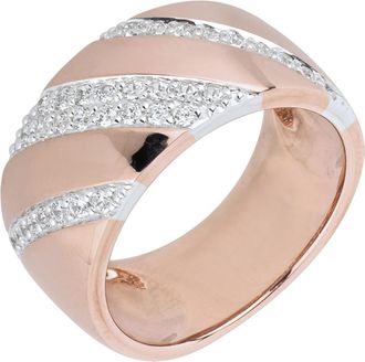 Edenly Ring Intensiv - Rosé- und Weißgold - Diamanten