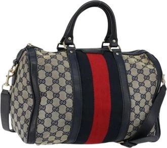 Gucci unisex, Pre-owned, Multicolore, Taille: ONE Size Sac à main en toile Pre-owned