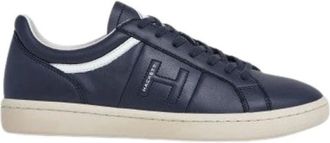 Hackett Baskets en cuir Bond Active - Homme - Chaussures - Bleu - Taille: 42 EU