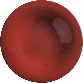 Kahla Homestyle Pastateller grande 30 cm siena red mediterranes Geschirr aus Porzellan mit Steingut- und Keramiklook großer Salatteller großer Pastateller t