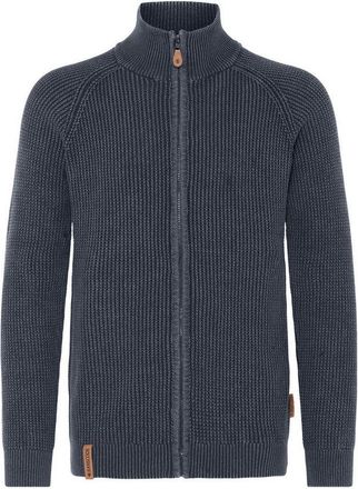 Indicode Strickjacke IDRockly Modische Strickjacke mit Stehkragen