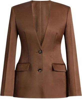 Alberta Ferretti Femme, Vestes, Brun, Taille: 40 FR Manteaux